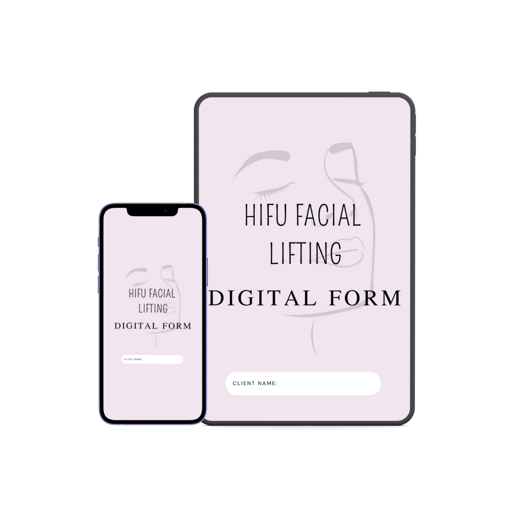 HIFU Facial Lifting Digital form – Mybeautyform