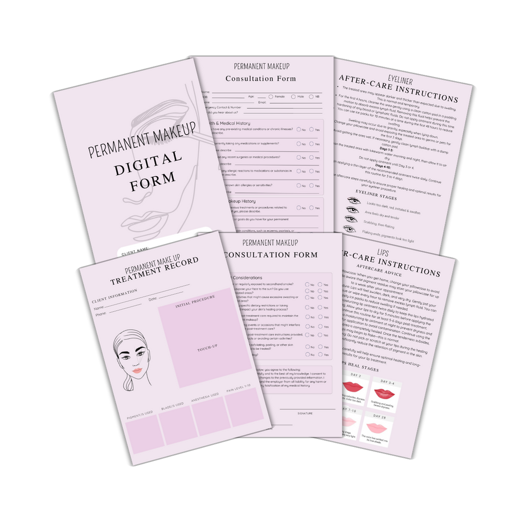 Complete Beauty Forms Bundle – Mybeautyform