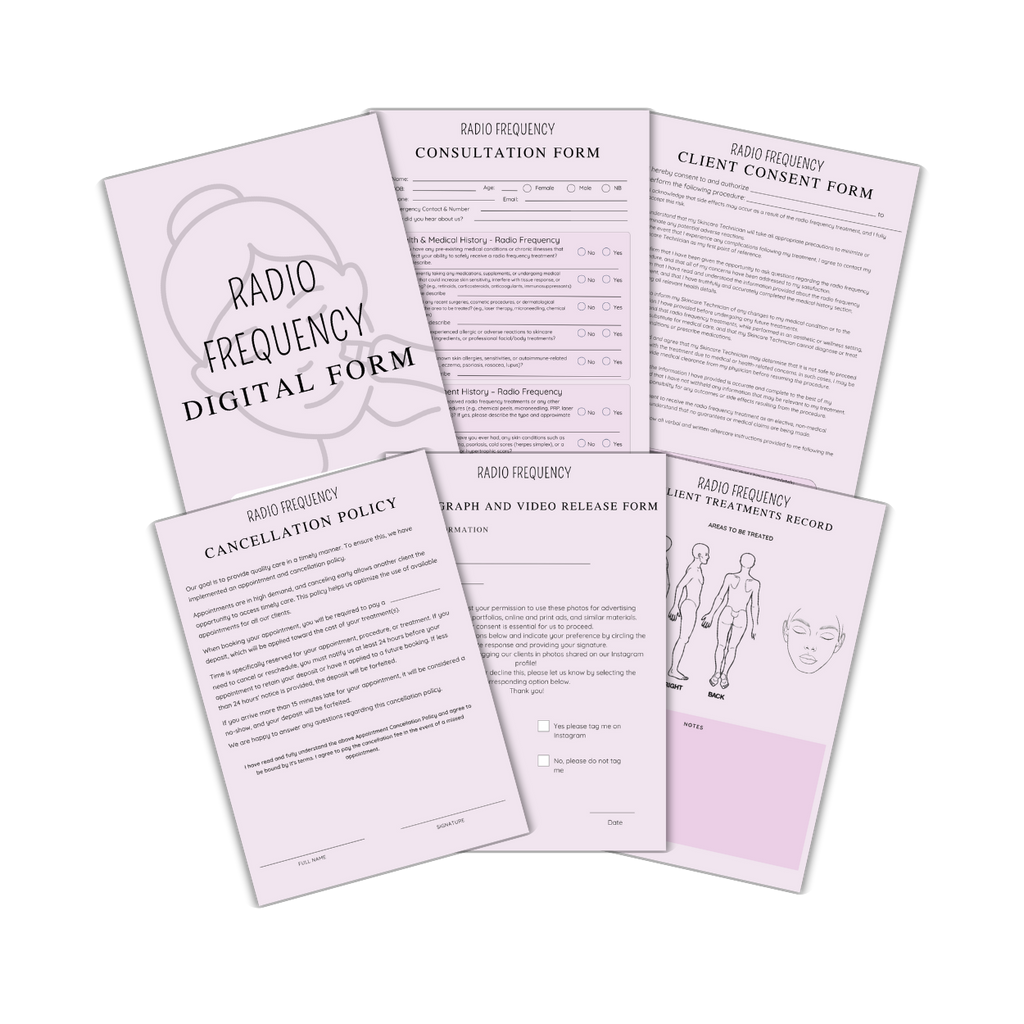 Radio Frequency Digital Form – Mybeautyform