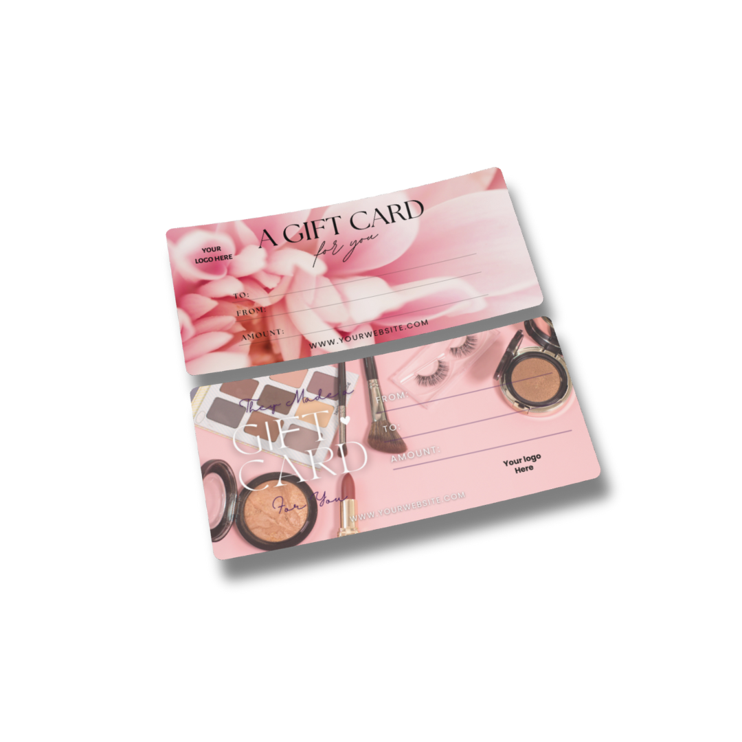 10 Beauty Salon Gift Card Templates – Mybeautyform